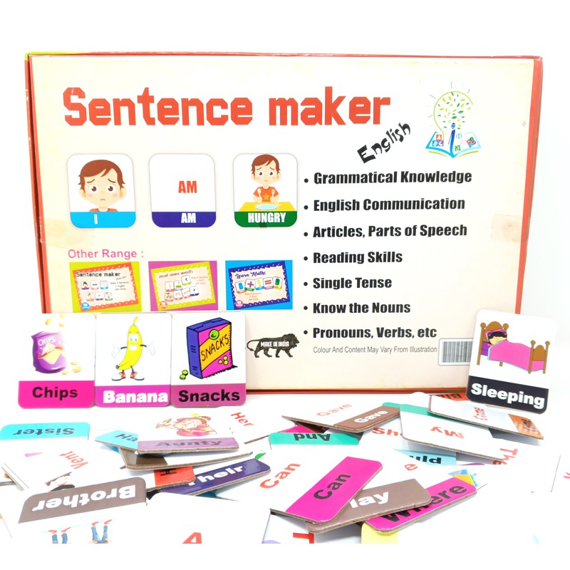 Buy Sentence Maker - 96 Cards (5-7 Years) on Snooplay India