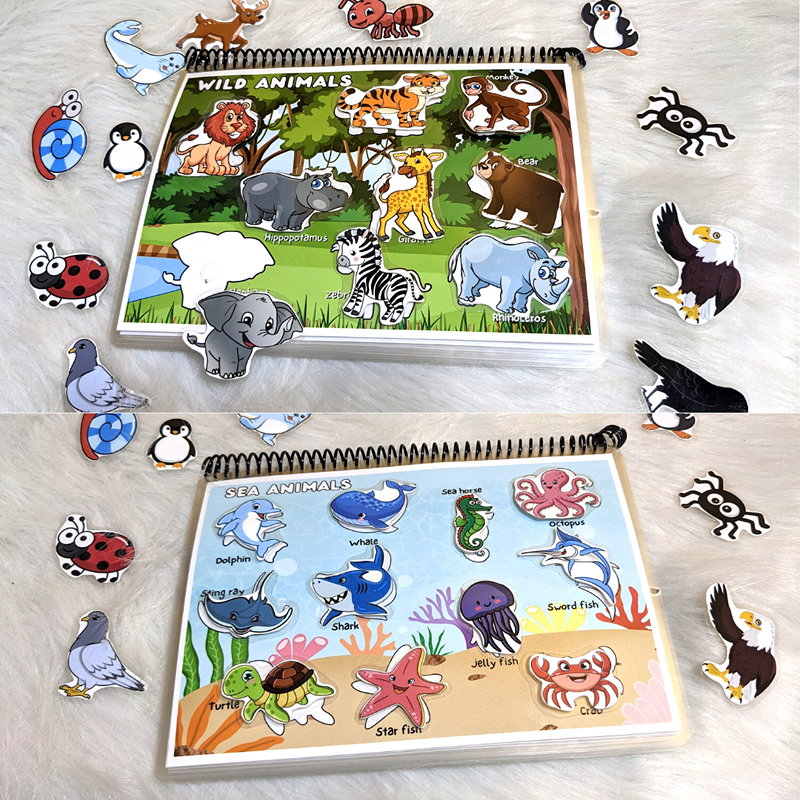 Buy Animal Themed Busy Book (2-4 Years) on Snooplay India