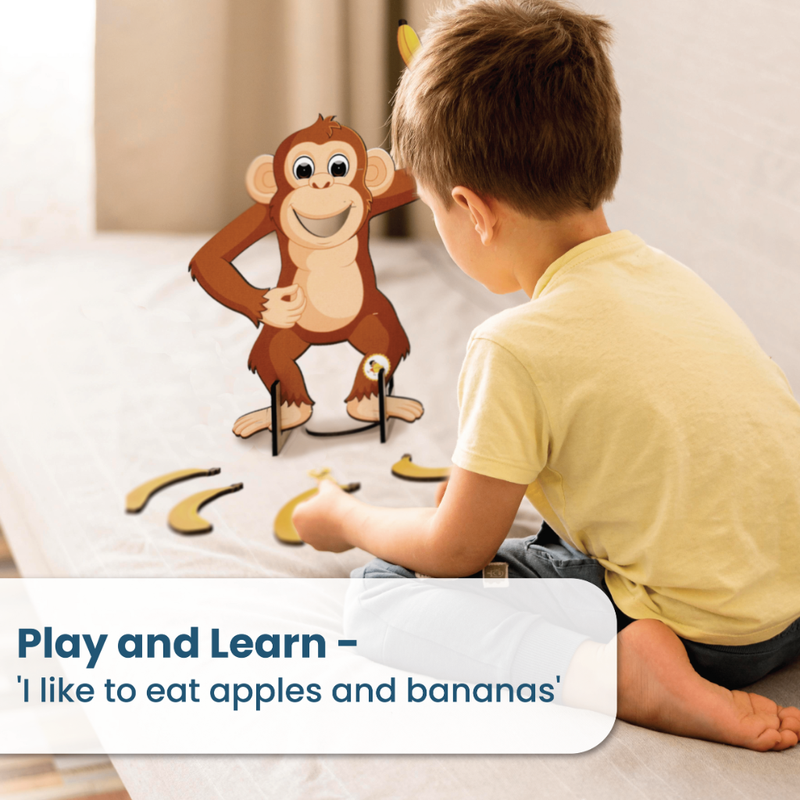 Buy Feed the Monkey Playing Game (2-4 Years) on Snooplay India