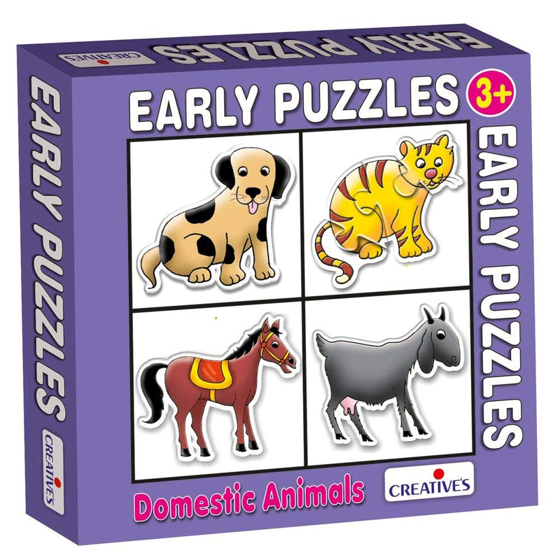 Buy Early Puzzles - Domestic Animals (Educational Puzzle Game) on ...
