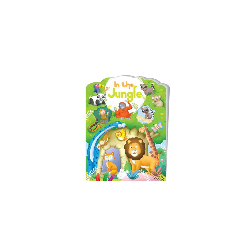 Buy In the Jungle - Jungle Theme Forest Shaped Book with Amazing ...