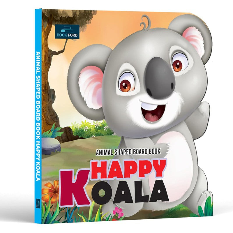 Happy Koala Animal Shaped Story Board Book - Engaging and Educational ...
