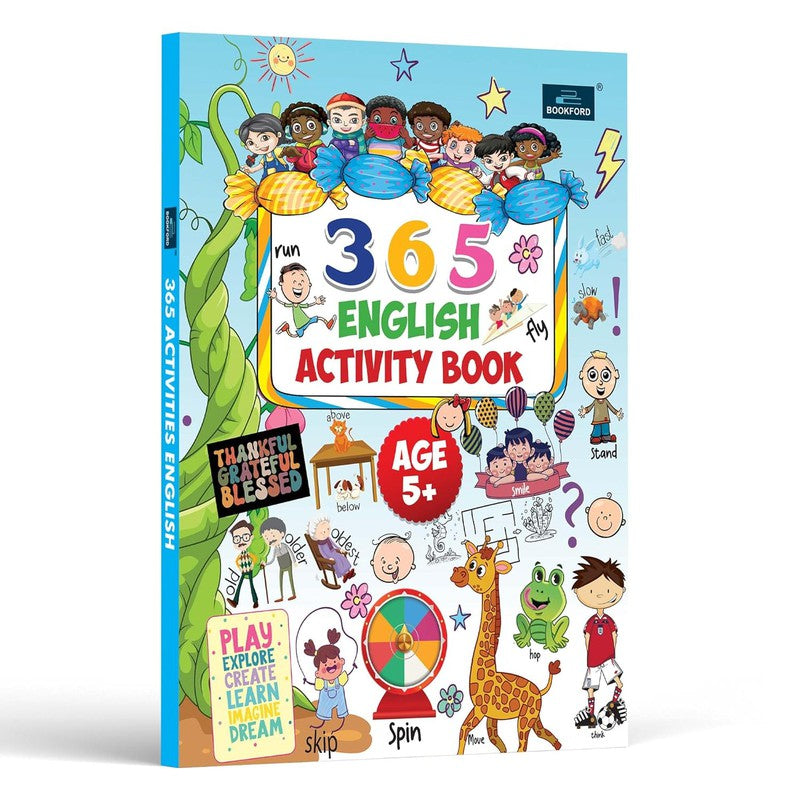 365 Activities English Book For Kids – Snooplay