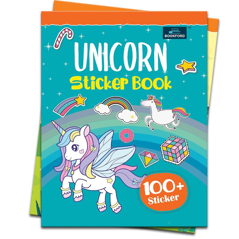 Unicorn Sticker Book for kids – Snooplay