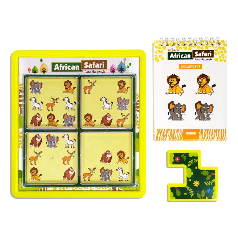 Buy African Safari Logic Puzzle Game - 32 Challenges with 5 Puzzle ...