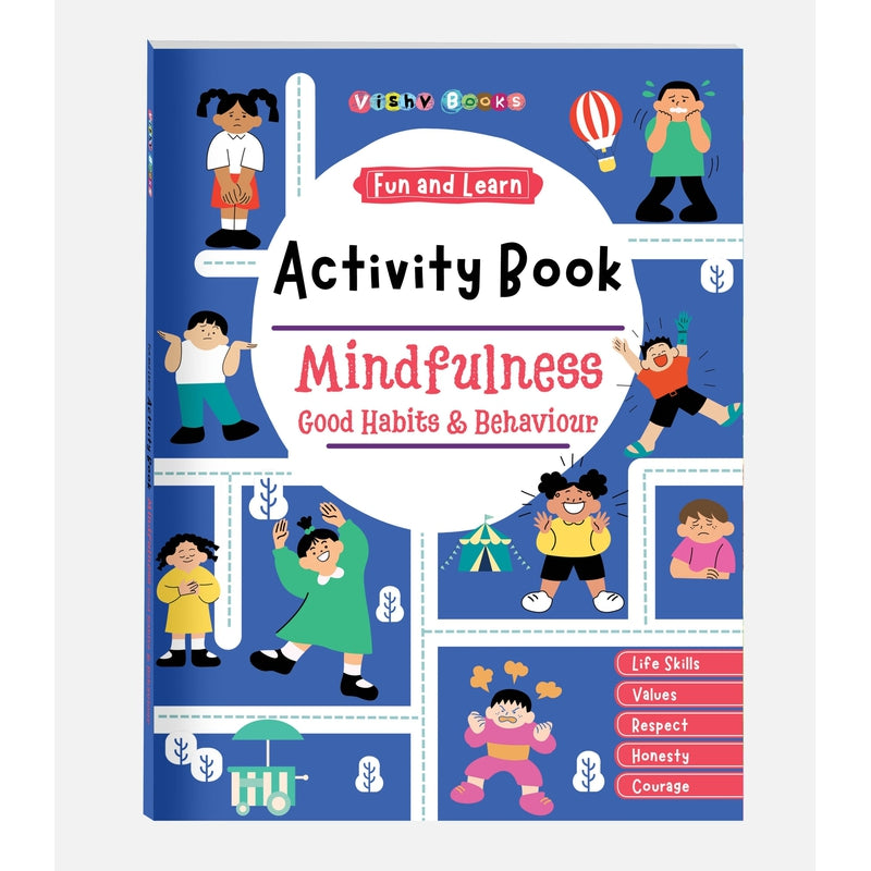Buy Activity Book Mindfulness Good Habits & Behaviour (3-8 Years) on ...
