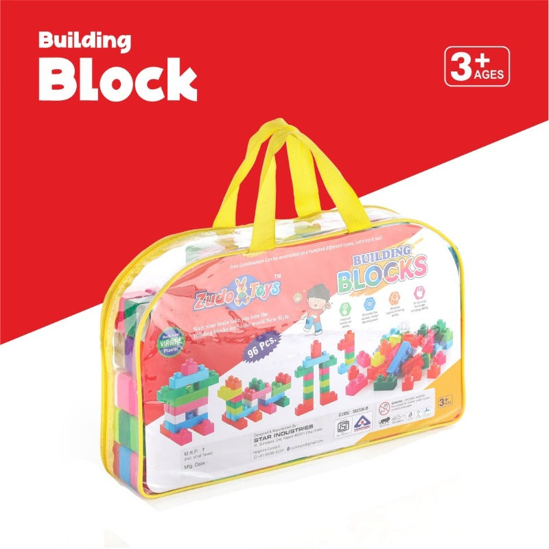 Buy Building Blocks - 96 Pieces (3-6 Years) on Snooplay India