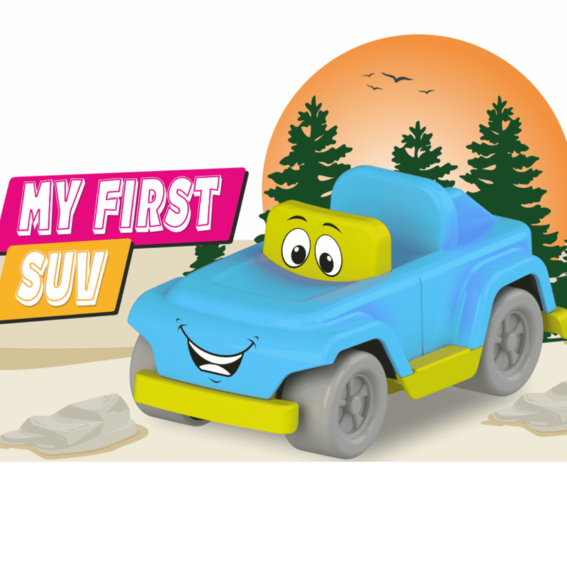 Buy The Unbreakable- My First Toy Car | Assorted Colours (1-3 Years) on Snooplay India