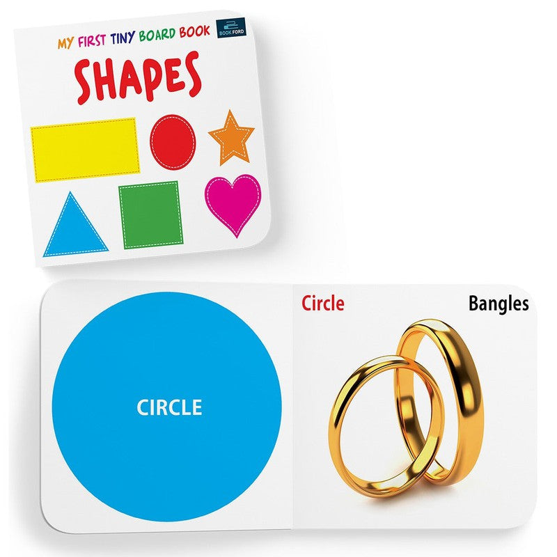 My First Tiny Board Book - Shapes Book For Kids – Snooplay