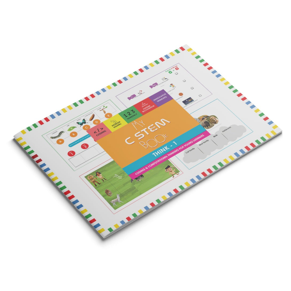 Buy My CSTEM Book- Think 1 - Activity book on Snooplay India