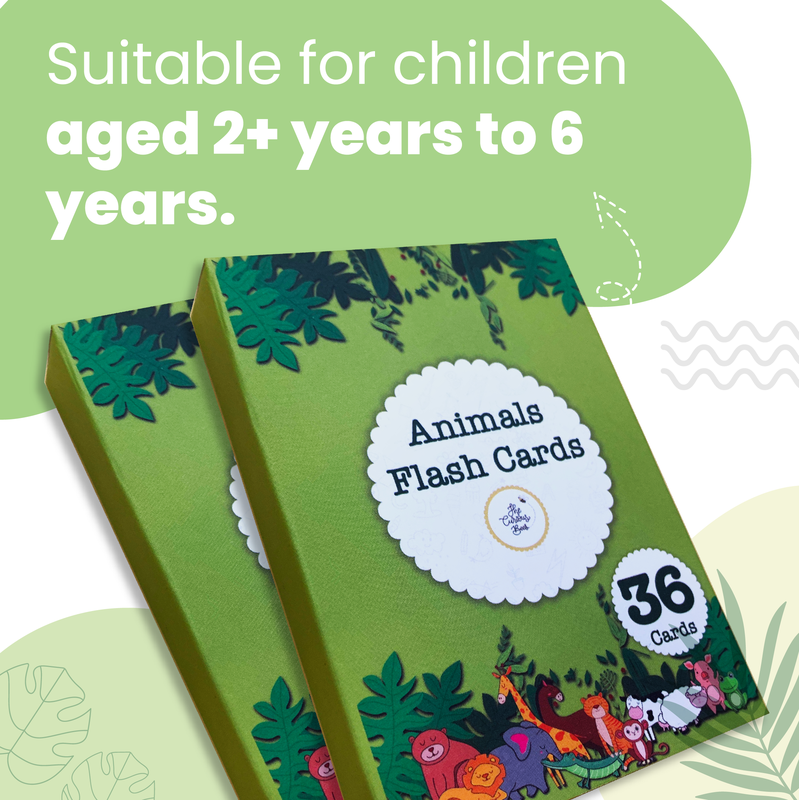 Buy Learning Animals Flashcards (2-6 Years) on Snooplay India