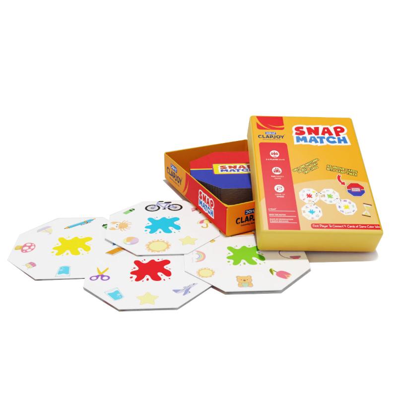 Buy Snap Match Fast-Paced Matching Card Game - 55 Cards (6-12 Years) on ...