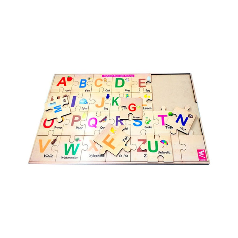 Alphabet Jigsaw Puzzle - 28 Pieces (2-5 Years) – Snooplay