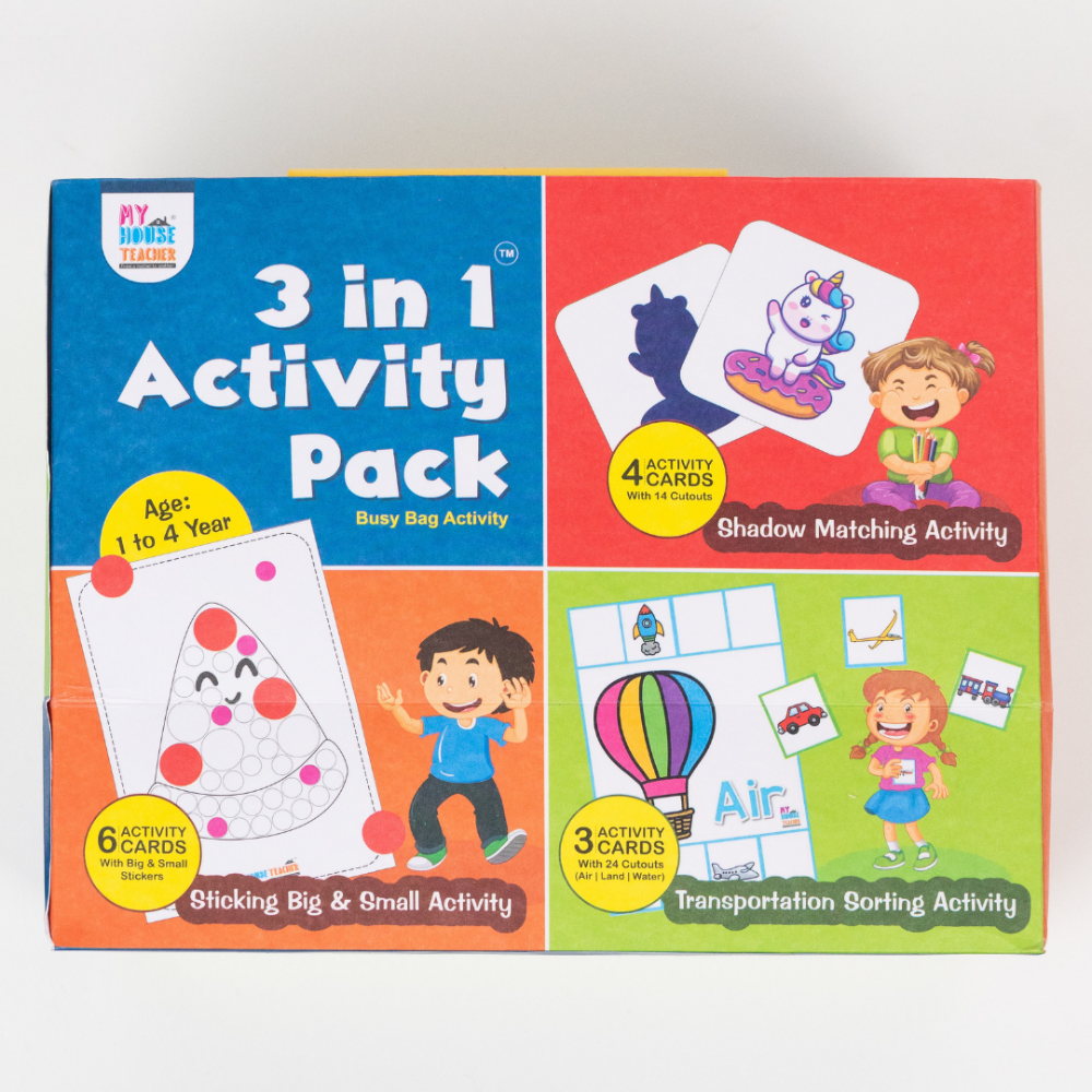 Buy 3-in-1 Activity Bundle | Set 2 (2-5 Years) on Snooplay India
