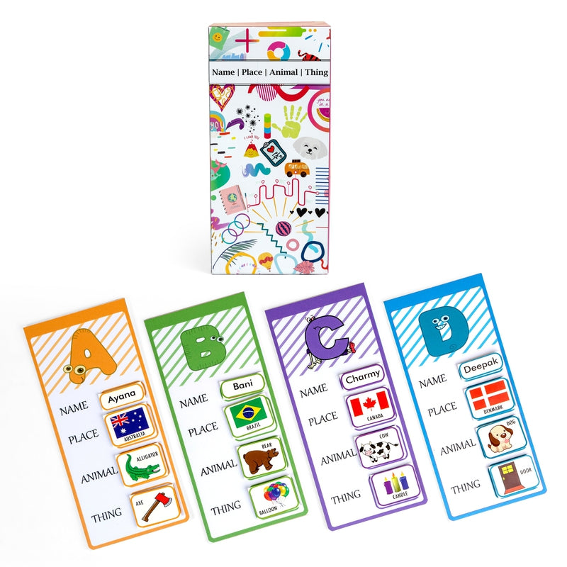 Buy Name Place Animal Thing Activity Board (7-10 Years) on Snooplay India