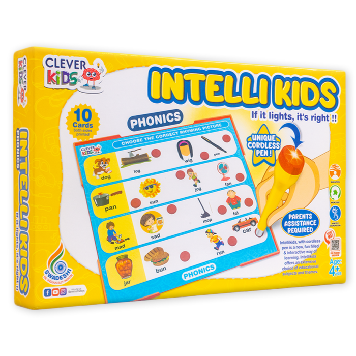 Buy Intelli Kids Phonics (Learning and Educational Kit) on Snooplay India