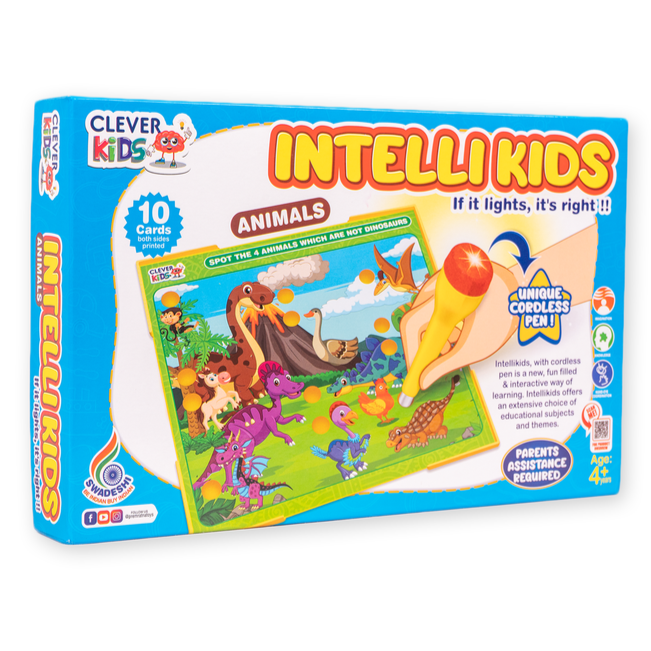 Buy Intelli Kids Animals (Learning and Educational Kit) on Snooplay India