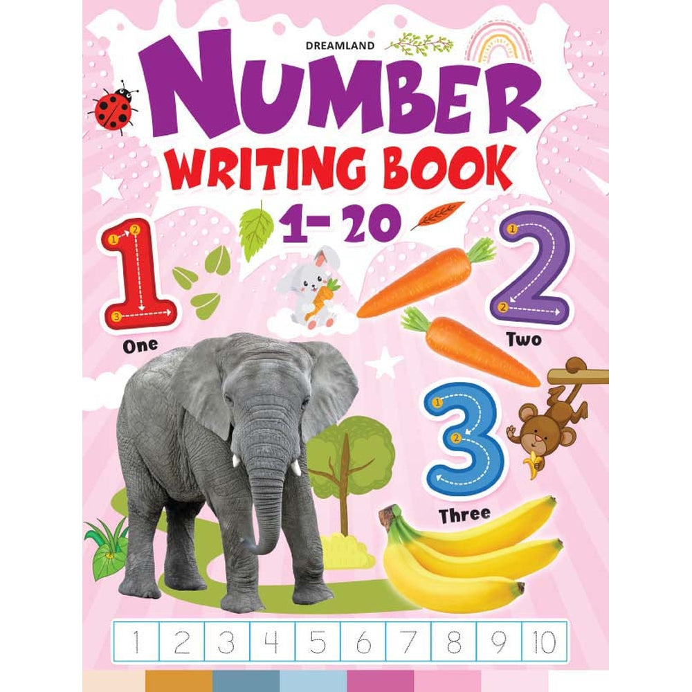 Buy Number Writing Book 1-20 on Snooplay Online India