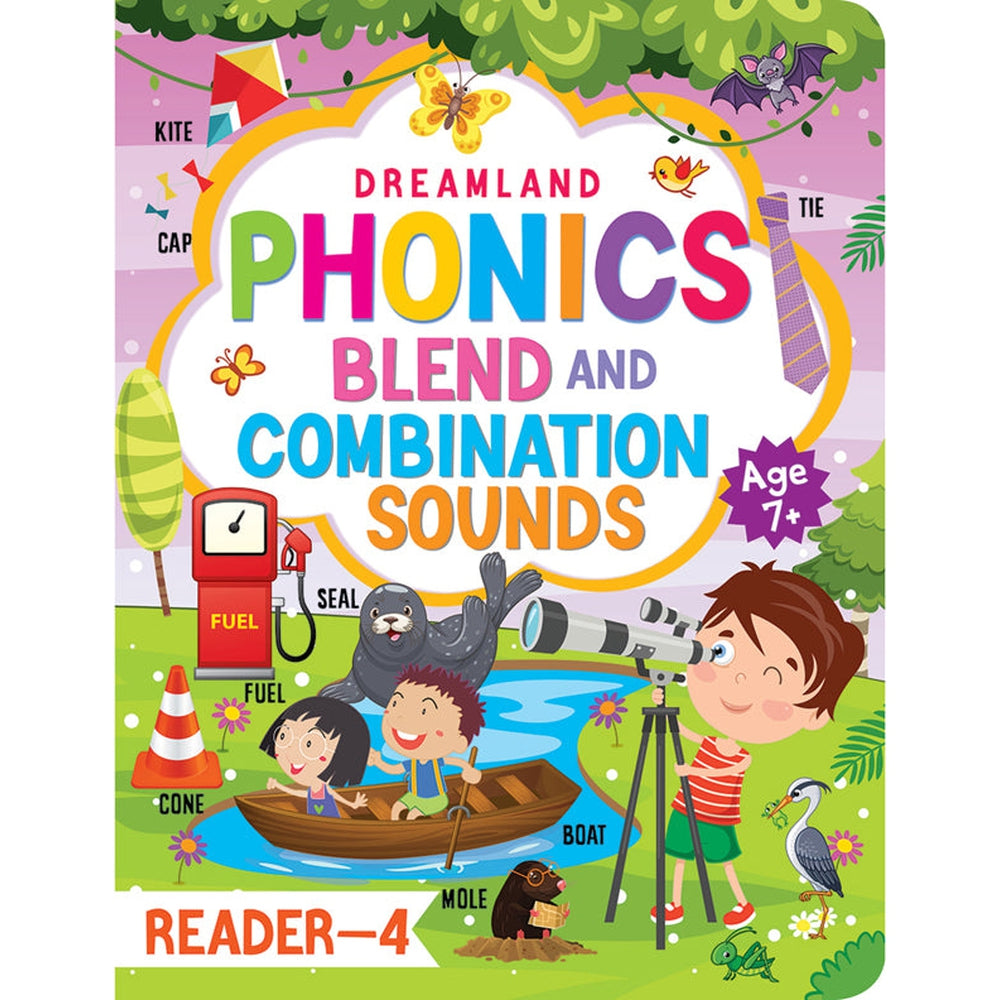 Buy Phonics Reader - 4 (Blends and Combination Sounds) Age 7+ on ...