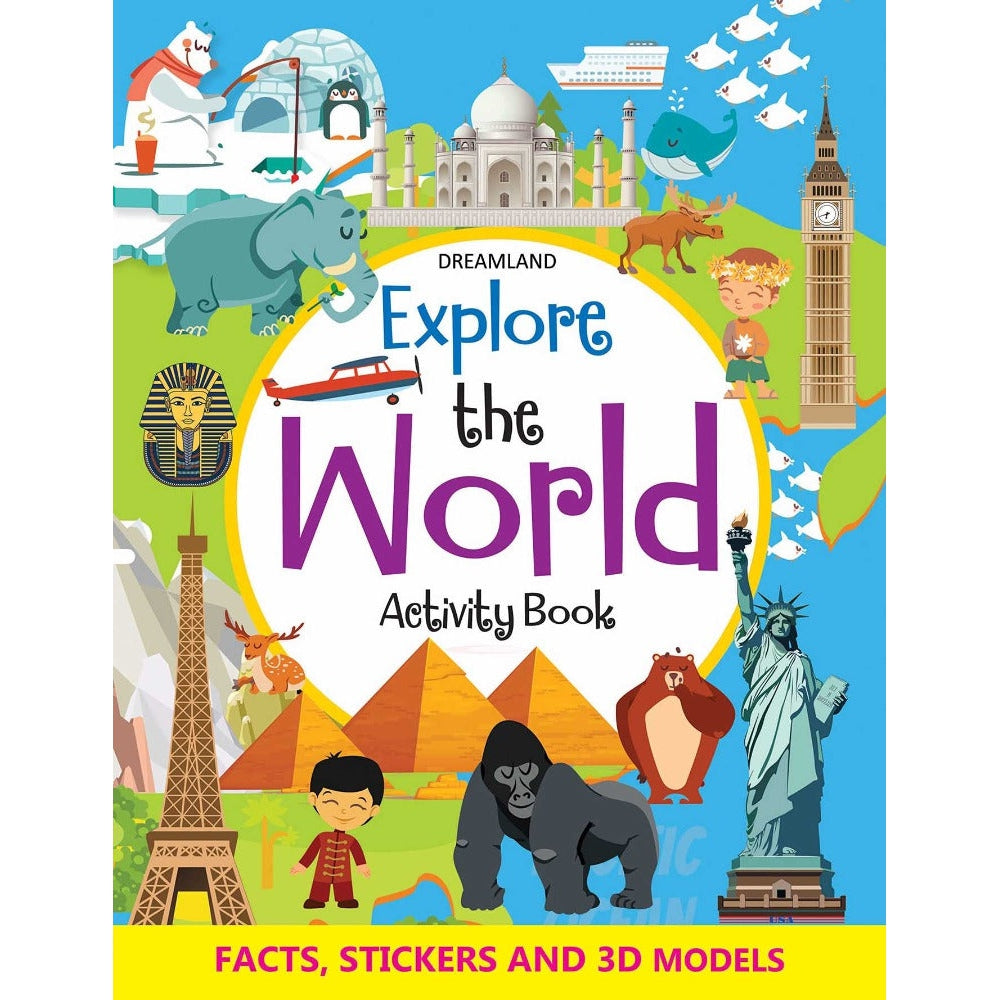 Buy Explore the World Activity Book with Stickers and 3D Models on ...