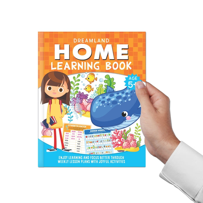 Buy Home Learning Book With Joyful Activities - 5+ : Children ...