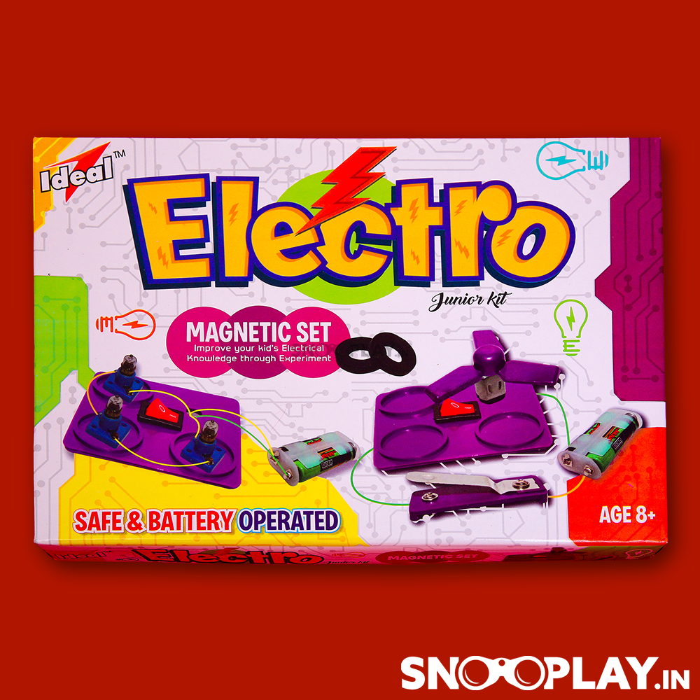 Buy Electro Magnetic Set Junior STEAM Game (8-13 Years) on Snooplay India