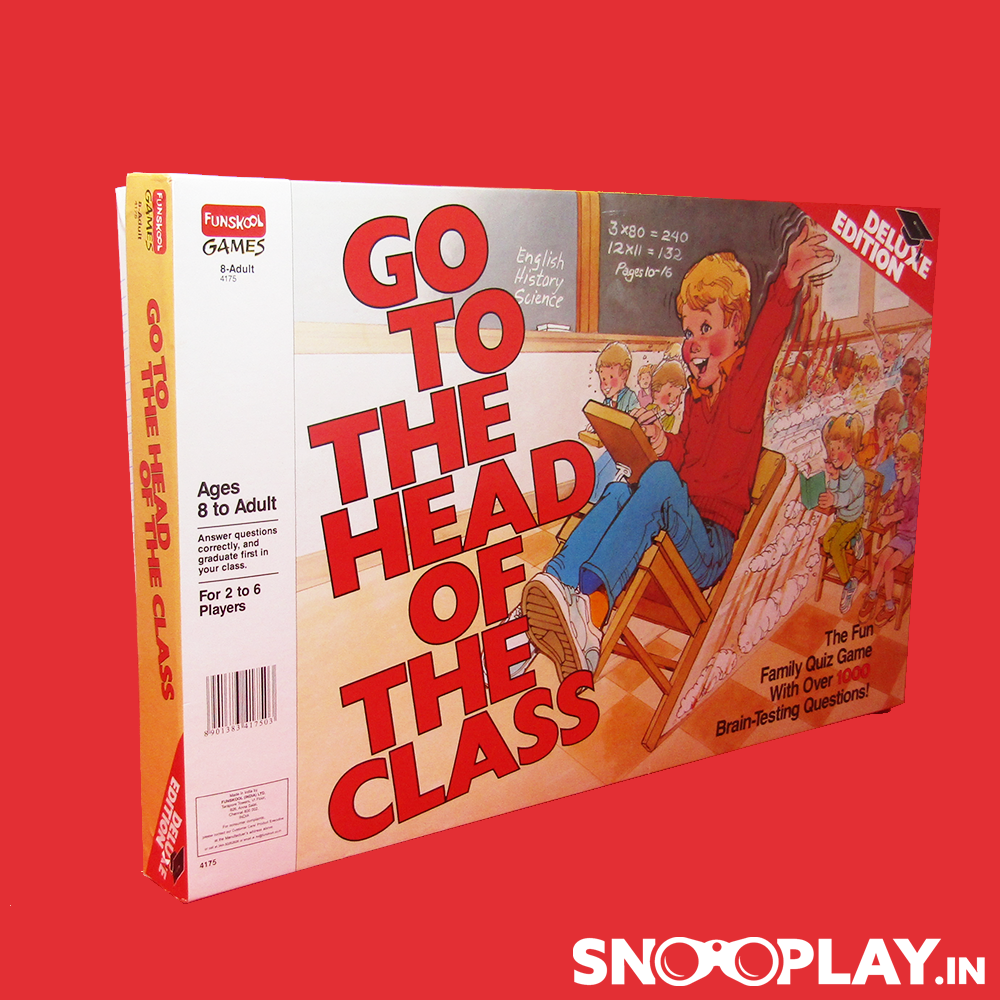Buy Go to the Head of the Class - Qus & Ans Board Game (8 Years till ...