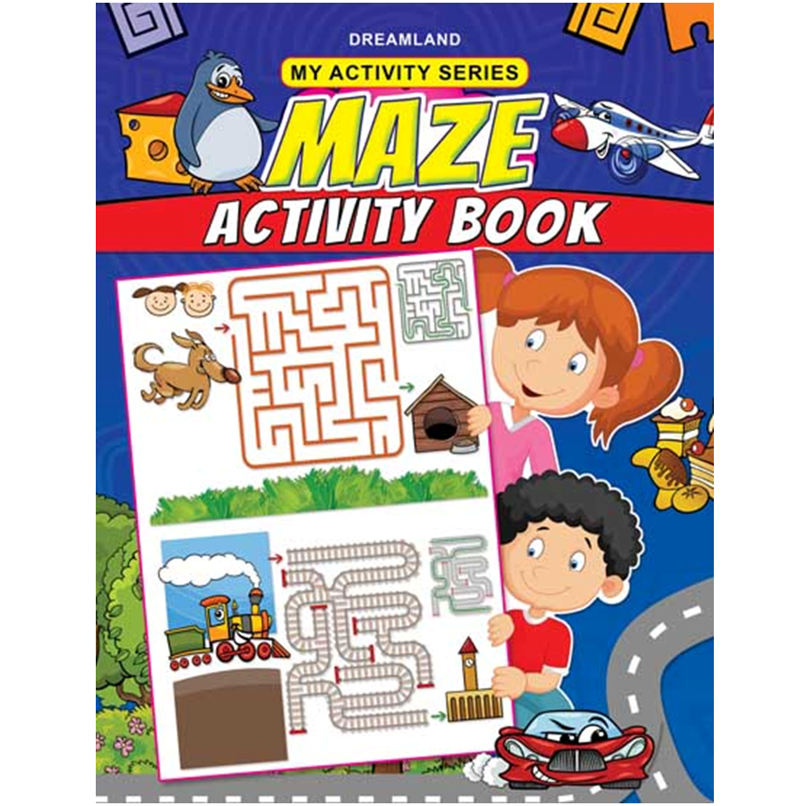 Buy My Activity Series Maze Book (3-5 Years) on Snooplay India