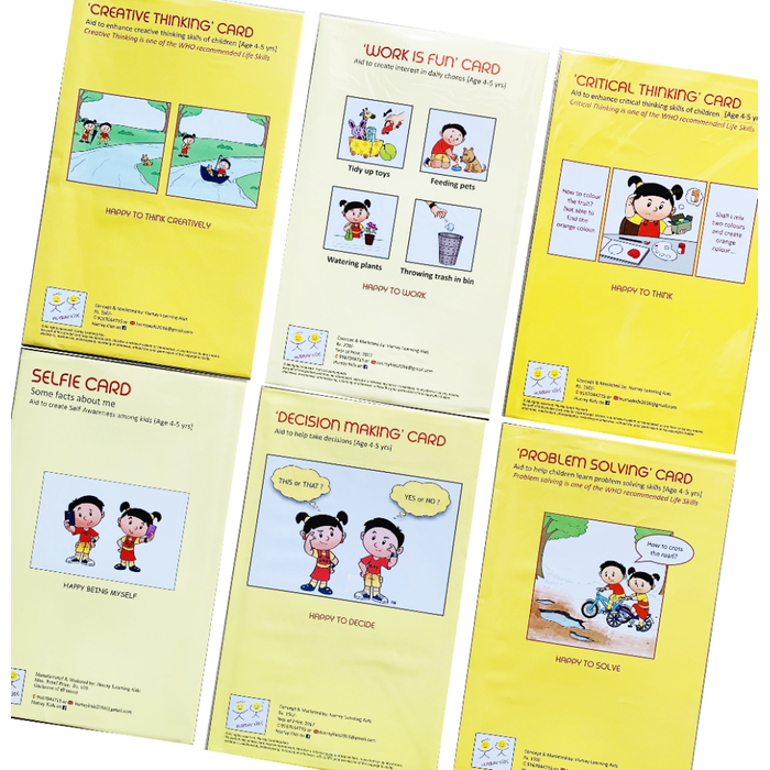 Buy Cognitive Skills Activity Cards (4-5 Years)on Snooplay Online India