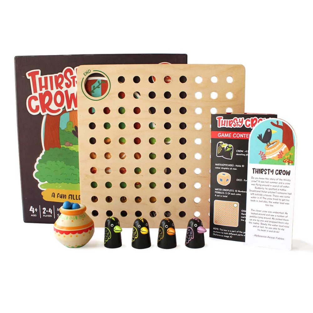 Buy Thirsty Crow - Board Game (4-8 Years) on Snooplay India