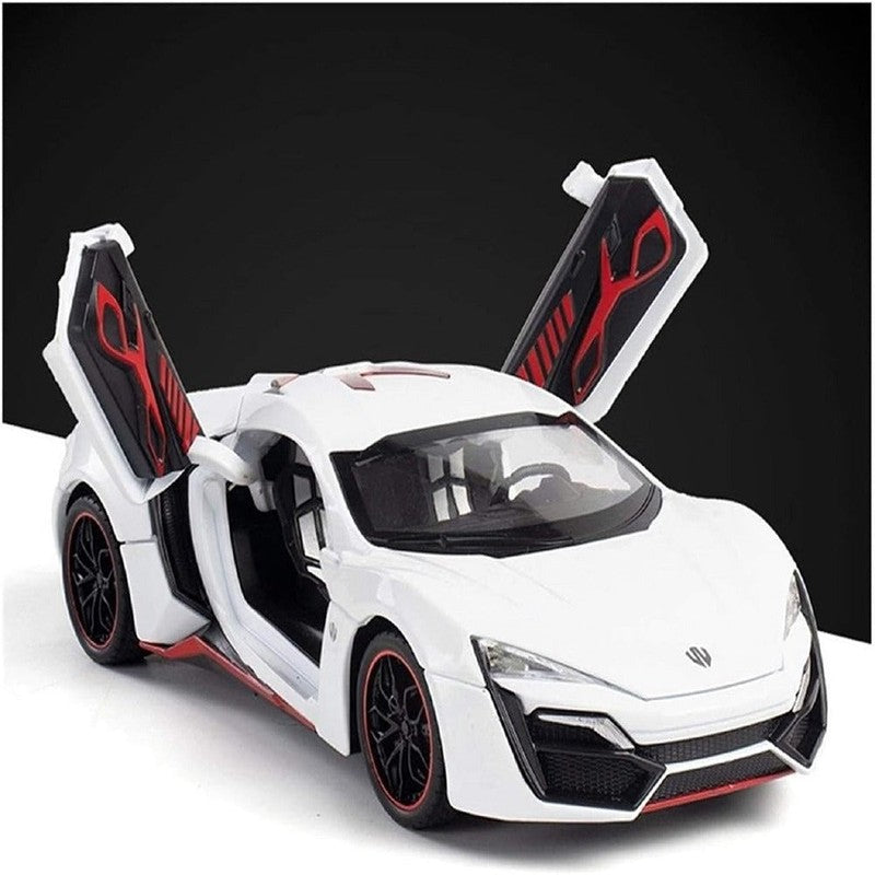 Buy Resembling Hyper Spec Lykan Diecast Car - Pull Back, Openable Doors ...