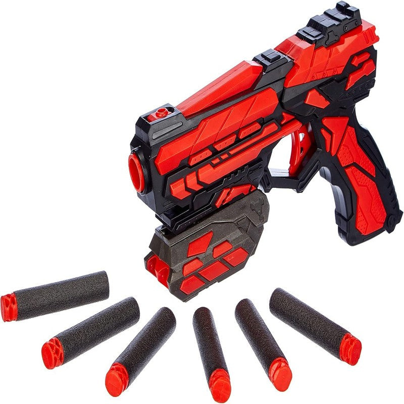 Buy Blaster Launcher Toy with 6 Soft Foam Bullets on Snooplay India