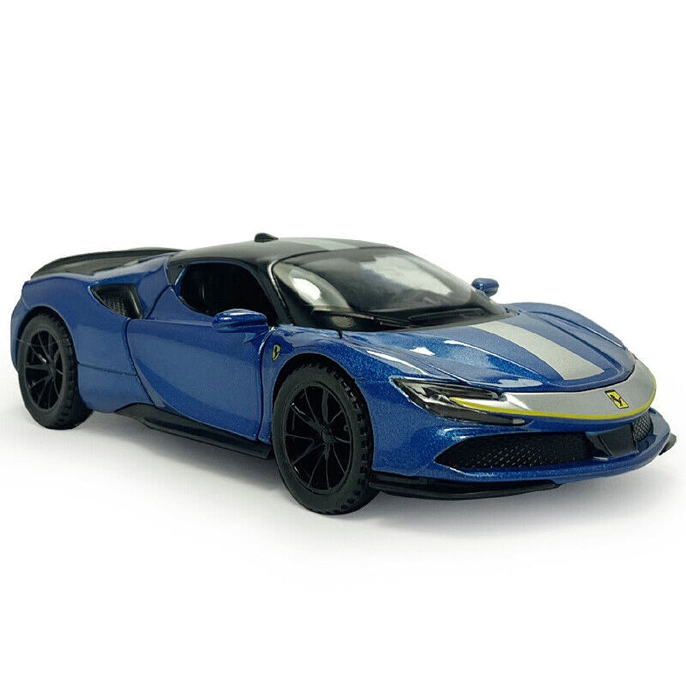 Buy Resembling Ferrari SF90 Diecast Car | Openable Doors & LED Lights ...