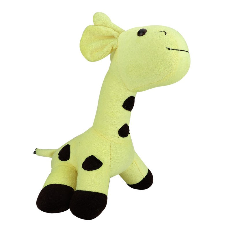 Buy Giraffe Shaped Soft Toy (6 Months - 7 Years) | Yellow on Snooplay India