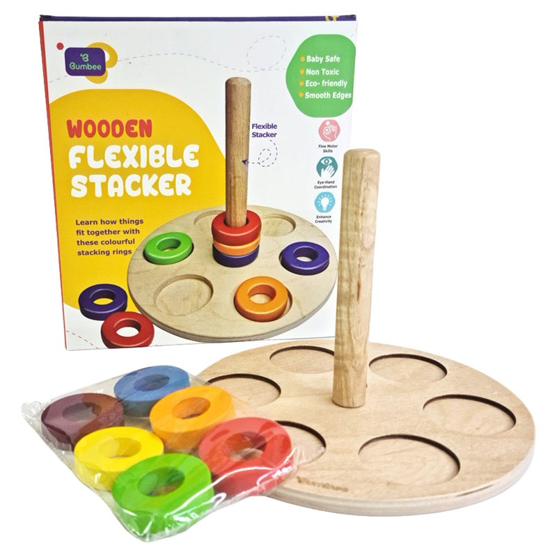 Flexible Wooden Stacker – Snooplay