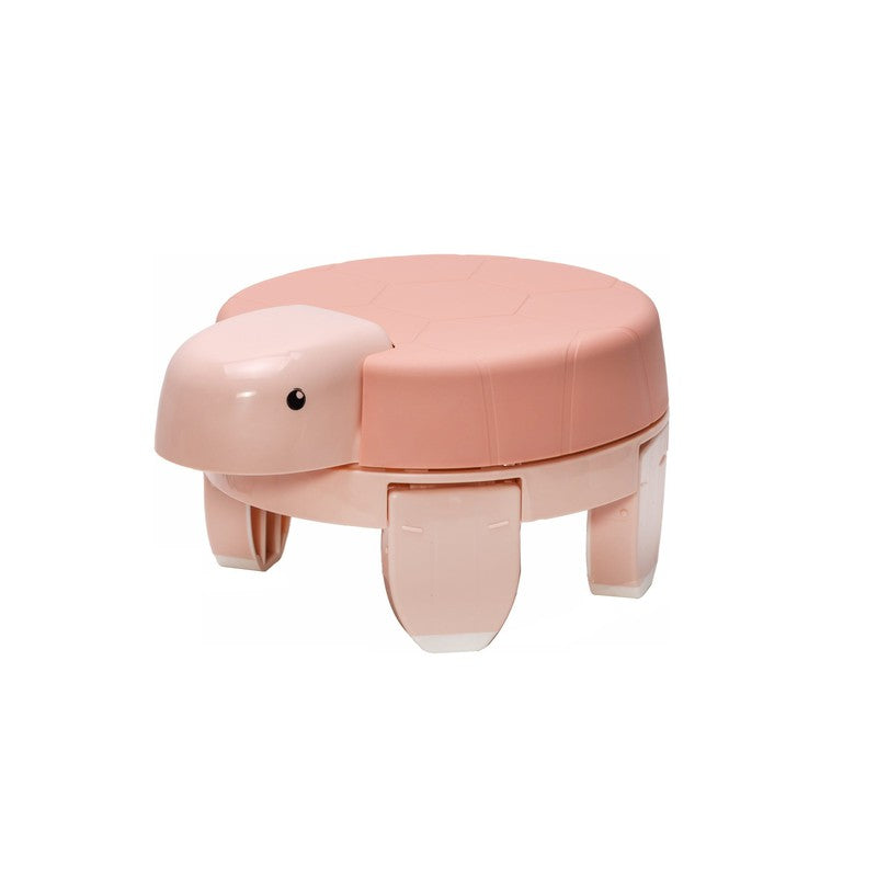 Turtle 4-in-1 Potty Trainer with 20 Disposable Bags - Pink (9 Months ...