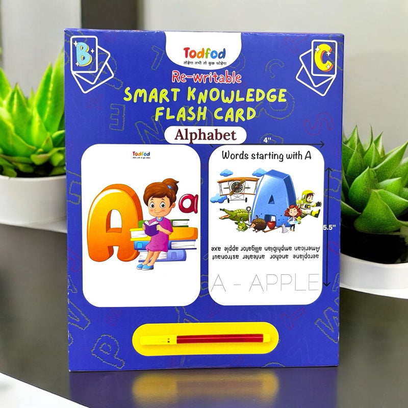 Buy Re-writable Smart Knowledge Flash Cards (2-4 Years) on Snooplay India