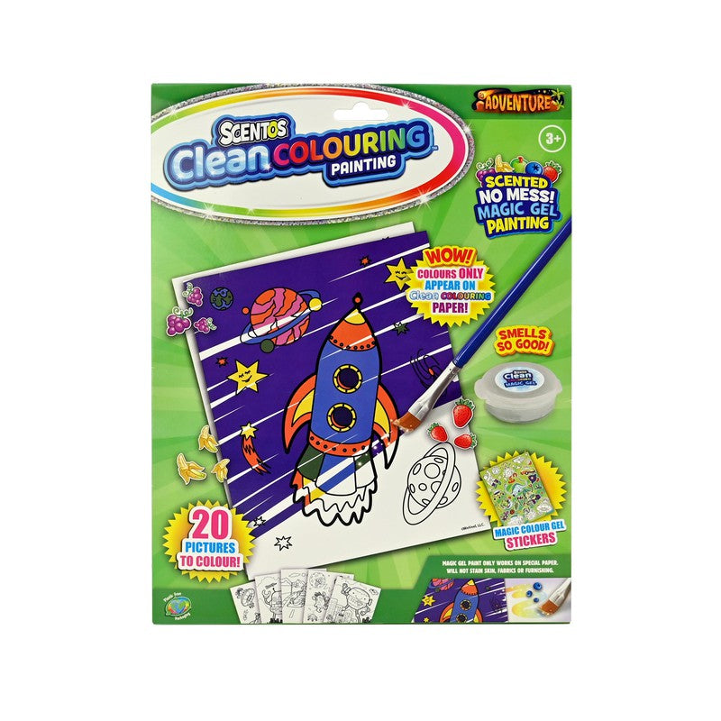 Buy Scentos Clean Colouring Painting - ADVENTURE On Snooplay India