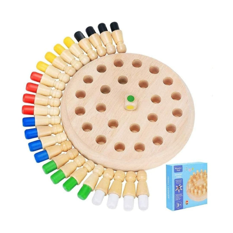 Buy Wooden Memory Match Stick Chess Game (3-6 Years) on Snooplay India