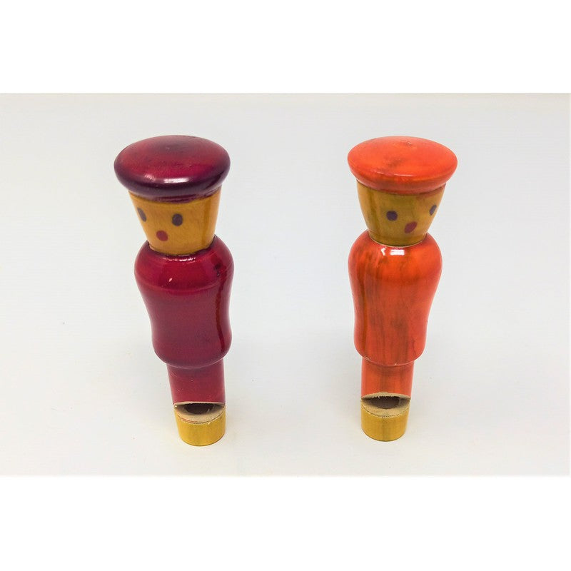 Buy Set of 2 Wooden Guard Whistles (1-4 Years) | Assorted Colors on ...