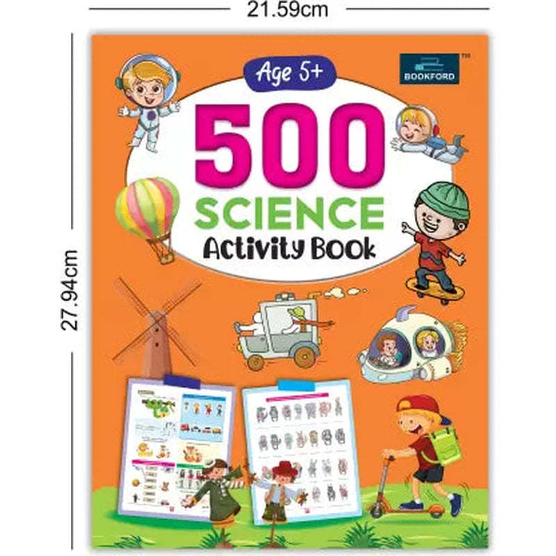 500 Science Activity Book - Explore , Discover and Learn with Engaging ...