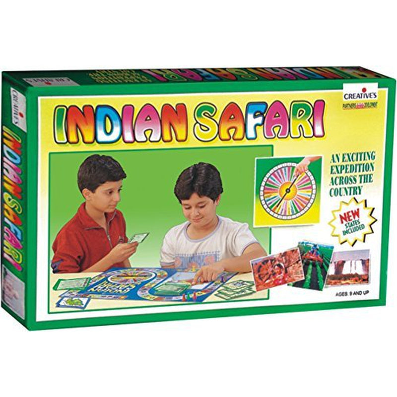 Buy Indian Safari Board Game - Explore States, Culture & Landmarks (9 ...