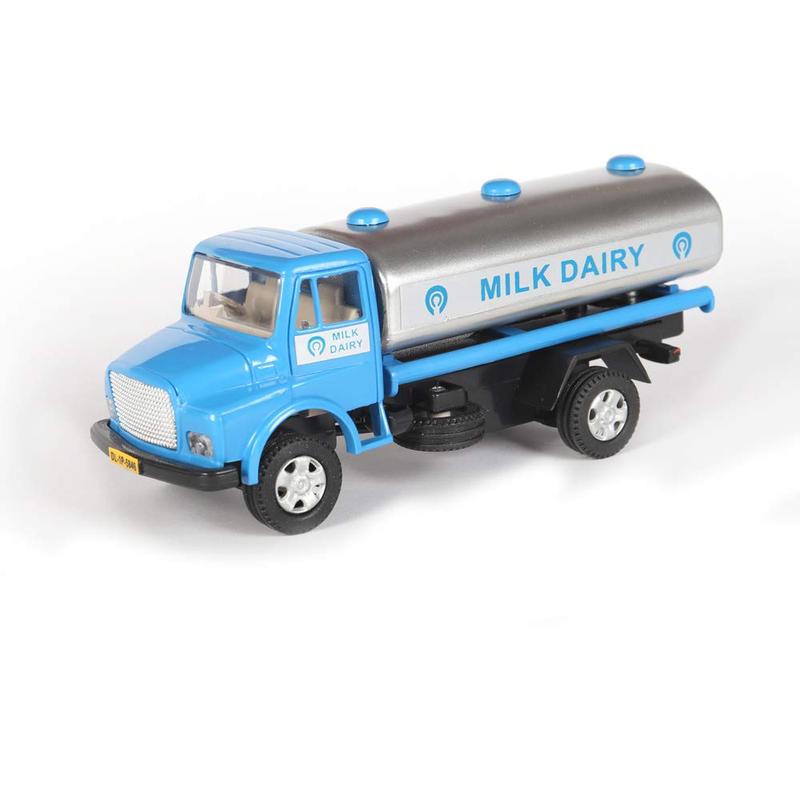 Buy Milk Dairy Tanker Pullback Toy (3-6 Years) on Snooplay India