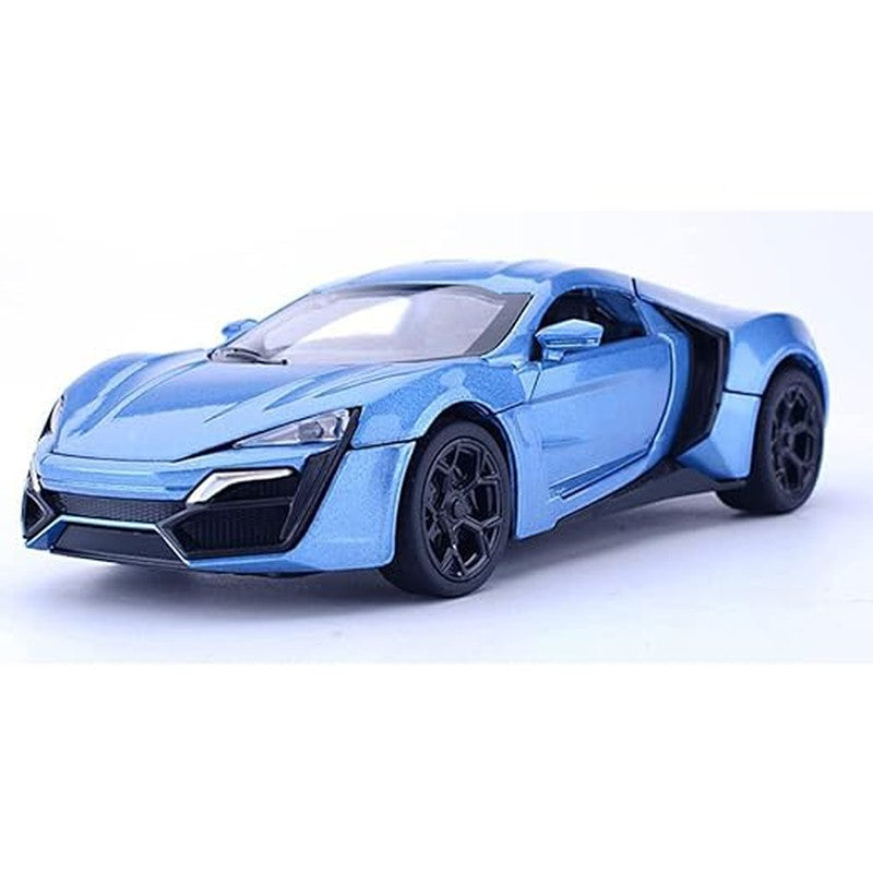 Buy Resembling Lykan Hypersport Diecast Car | Pullback, Light & Sound ...
