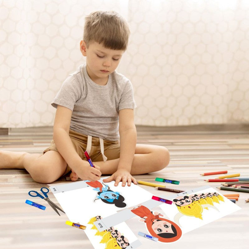 Buy DIY Ramayan Characters Puppet Activity Kit on Snooplay India