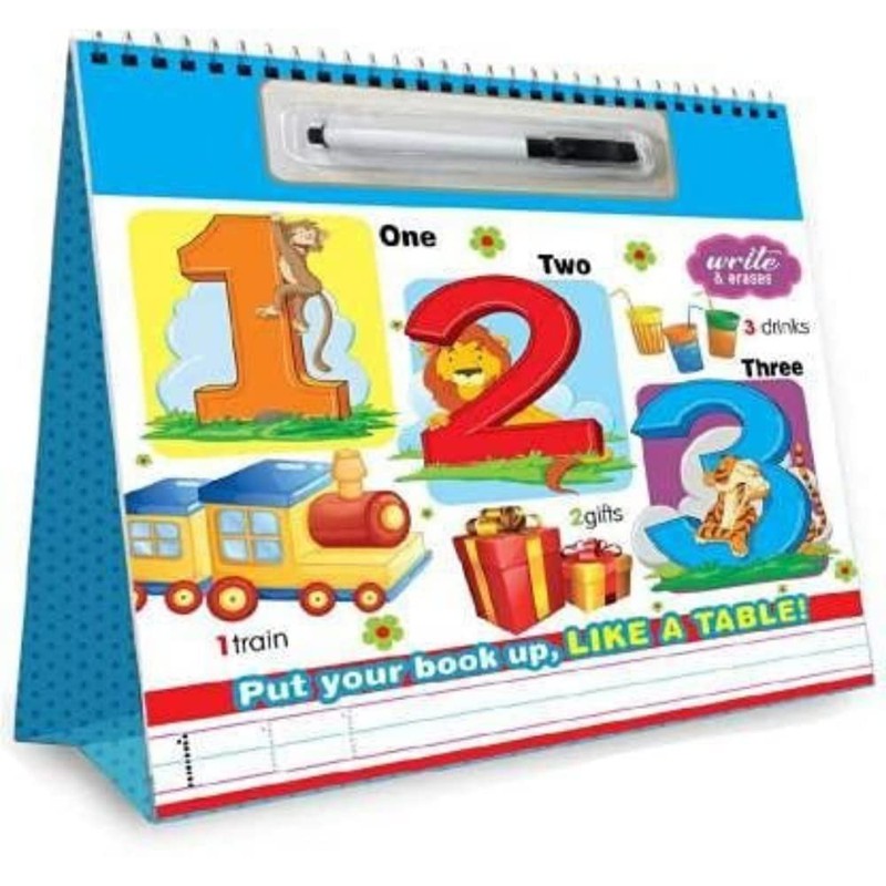 Buy Wipe & Clean 123 Flip Chart - Reusable Pen & Activity Calendar (2-5 ...