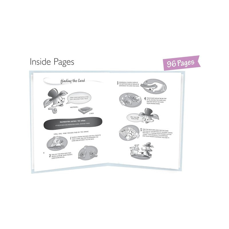 Magic Tricks Activity Book with Magic Wand for Kids – Snooplay