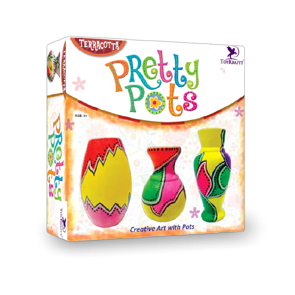 Buy Pretty Pots (Art and Craft Kit) on Snooplay India