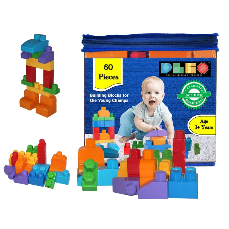Tiles Building Blocks Big W Learning Toys 60 Pieces Building ...