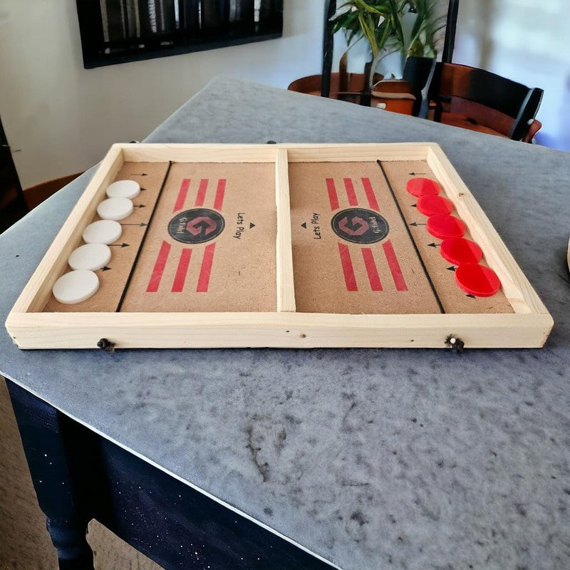 Buy Faster Finger First String Hockey Sling Puck Board Game (3-7 Years ...